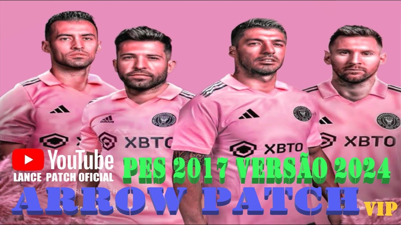 NOVO PES 2024 ARROW PATCH OFICIAL XBOX 360 - YouTube