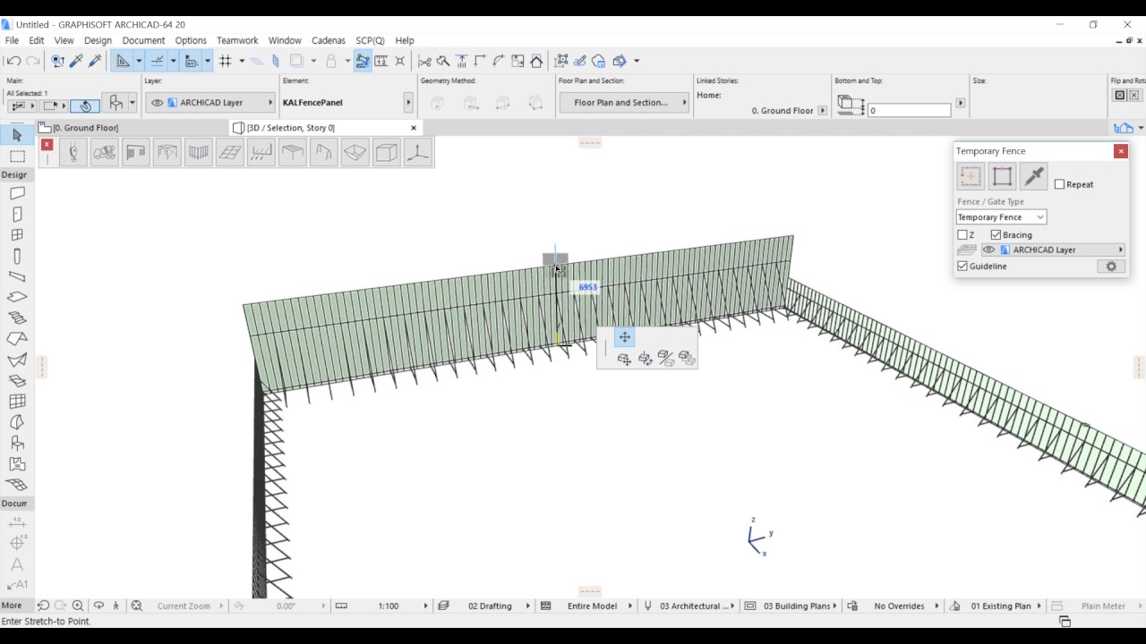 SCP Temporary Fence - YouTube