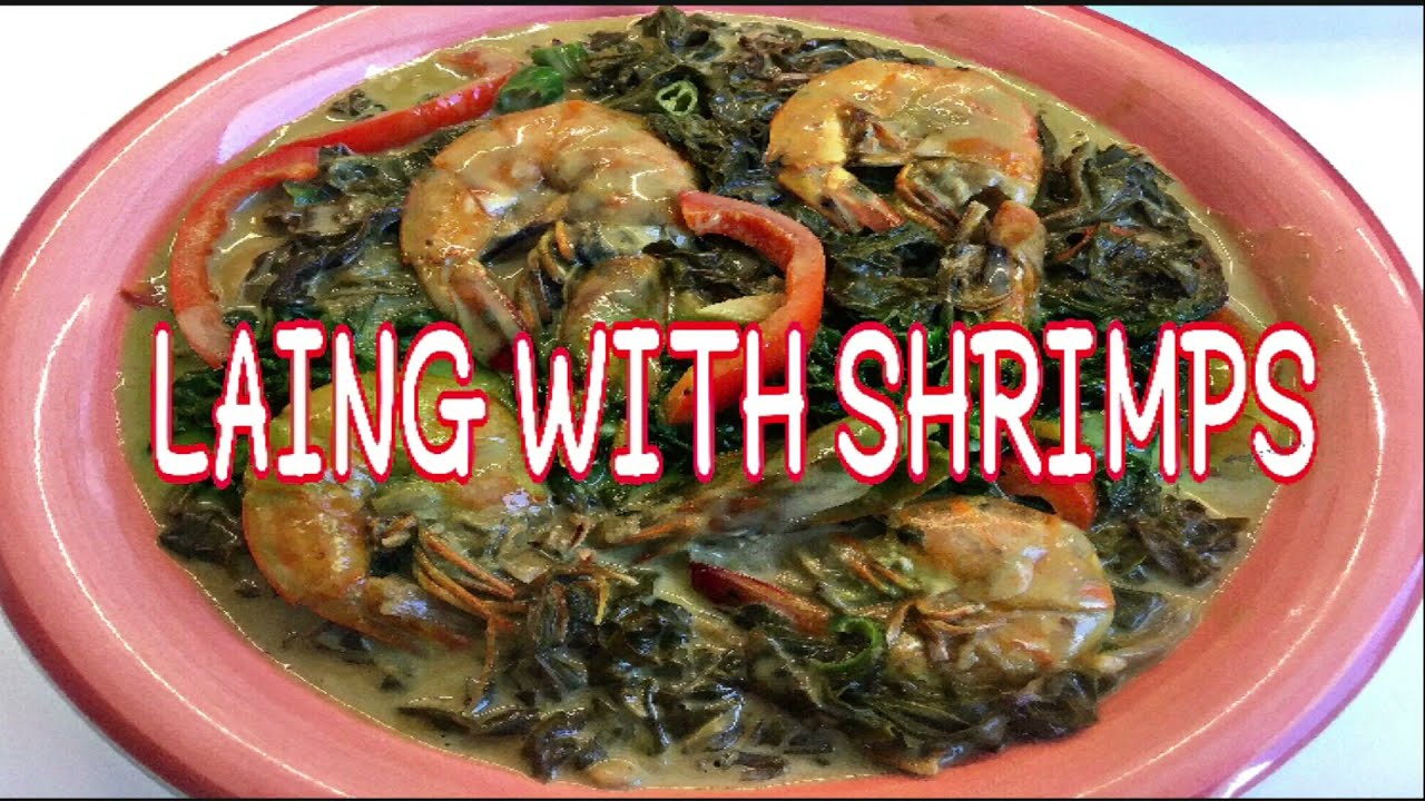 LAING WITH SHRIMP / my own version - YouTube