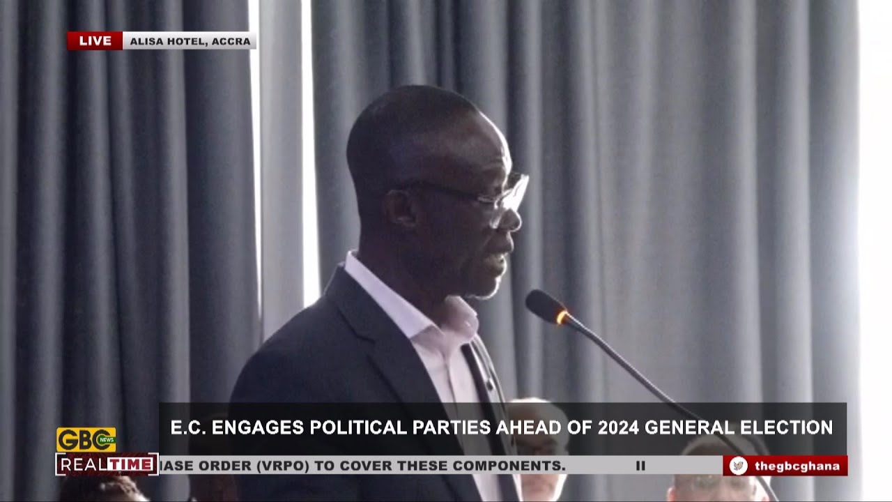 EC engages political parties ahead of 2024 general election || 1st ...