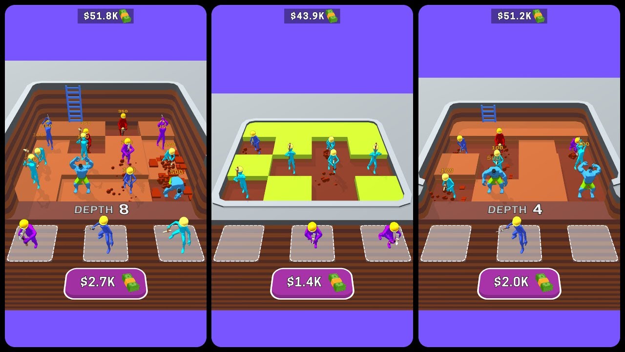 Dig and Merge Gameplay Video - YouTube