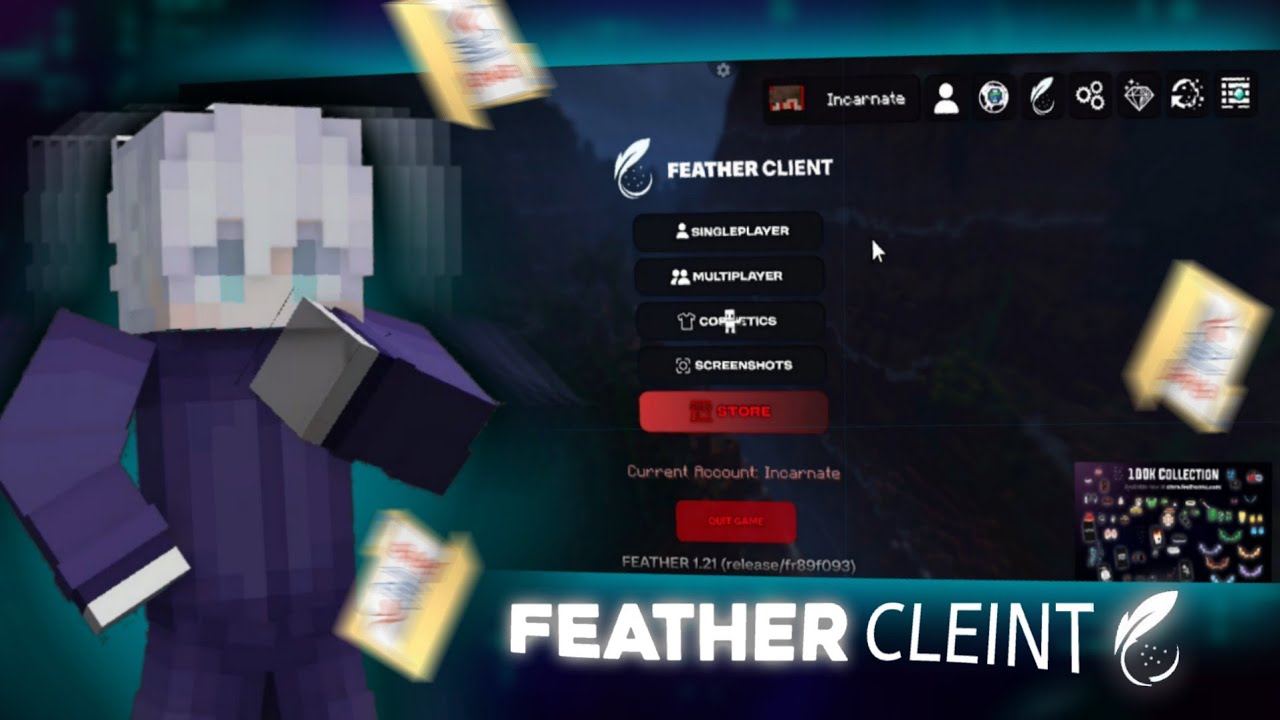 How to Download Feather Client in (Pojav Launcher 1.21) - YouTube