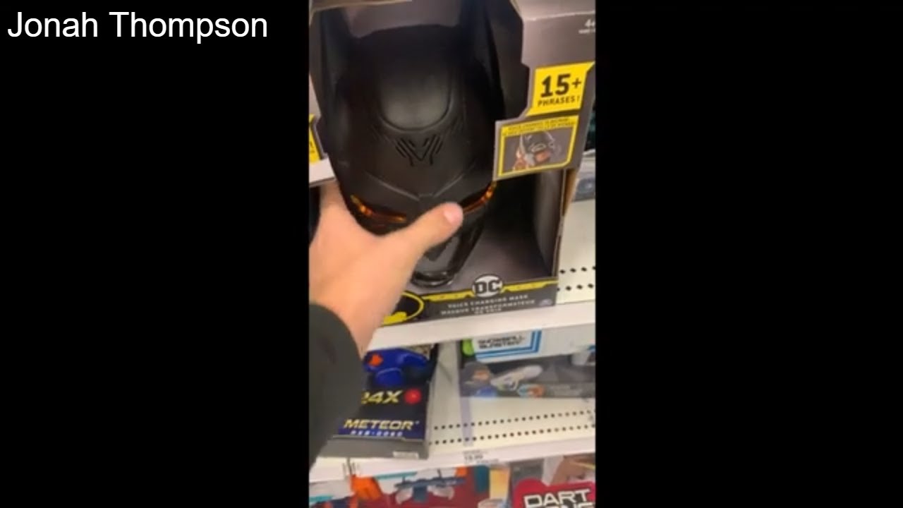 batman voice changing mask with sound effects - YouTube