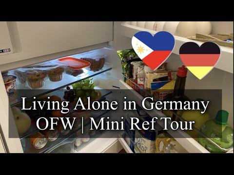 LIVING ALONE IN GERMANY🇩🇪:🇵🇭OFW| MINI REF TOUR| NURSE MARS - YouTube