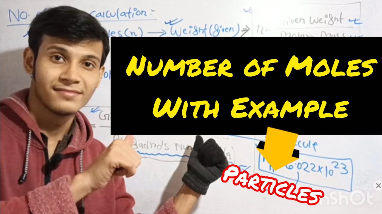 How to Calculate Number of Moles ,The Basic of Chemistry (part - 2 ...