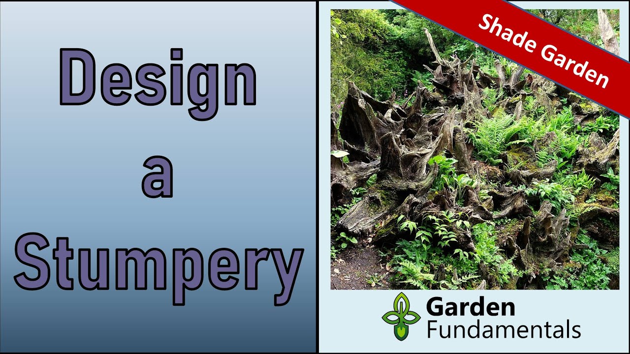 Stumpery Garden Design Ideas 🎥🌗🕺 Make Your Shade Garden POP - YouTube