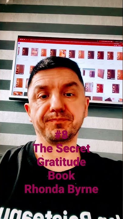 #8 The Secret Gratitude Book Rhonda Byrne - YouTube