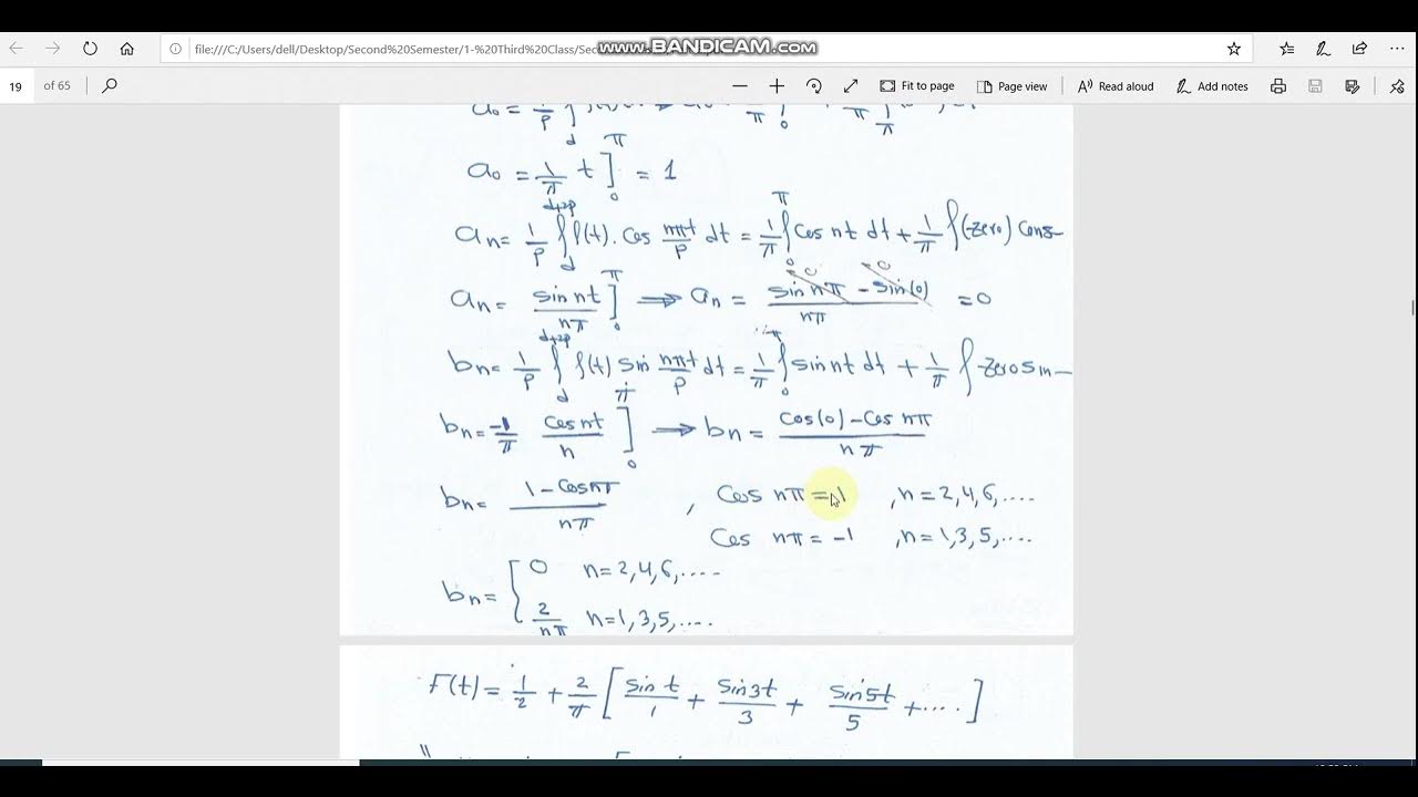 Eng Mathematics II Lecture 6 (Part 3) - YouTube