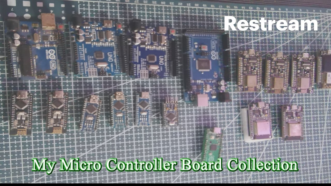 My Micro Controller Board Collection - YouTube