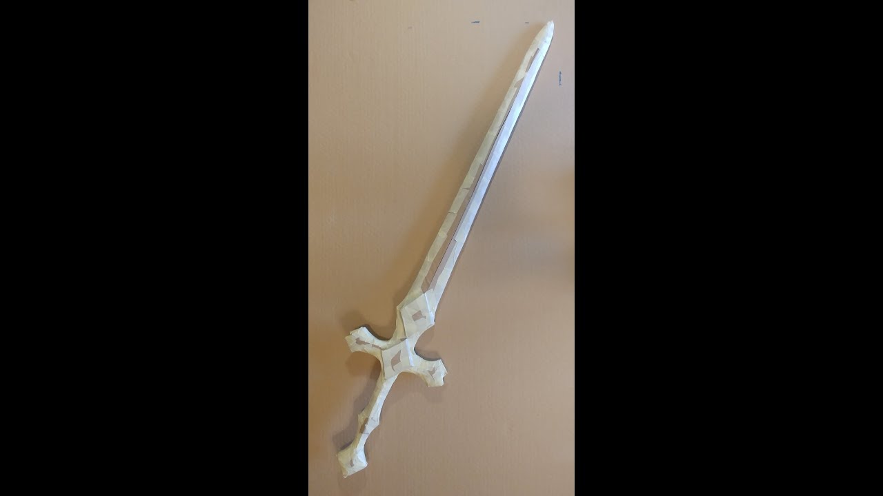 Cardboard Long Sword Construction, for Adventures in Cardboard school ...