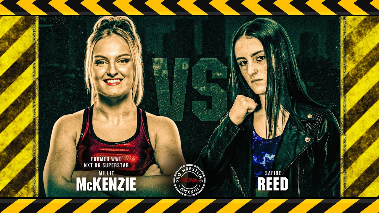 Millie Mckenzie vs Safire Reed | Pro Wrestling Nova - YouTube