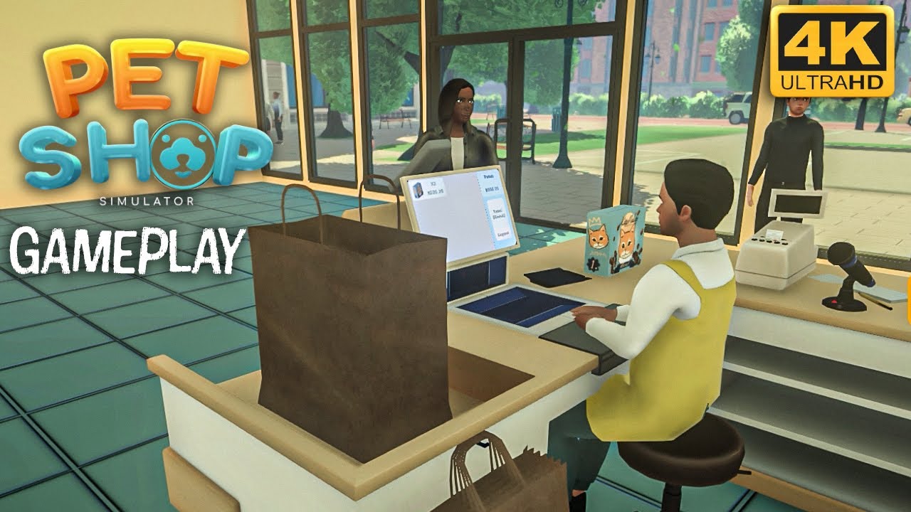 PET SHOP SIMULATOR Gameplay Walkthrough - No Commentary (4K 60FPS ...