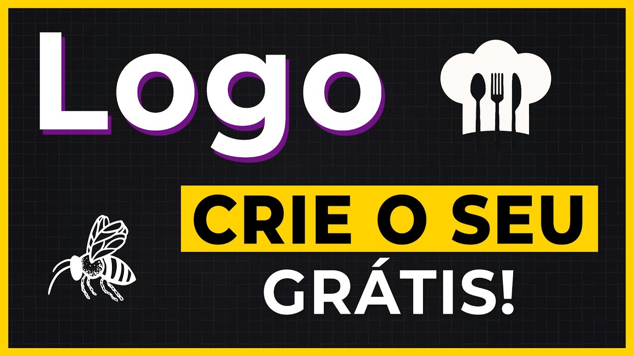 COMO CRIAR UMA LOGO [Sem Ser Designer] - Grátis e Online - YouTube