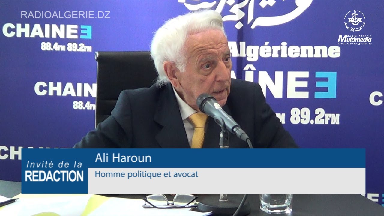 Ali Haroun homme politique et avocat algérien - YouTube