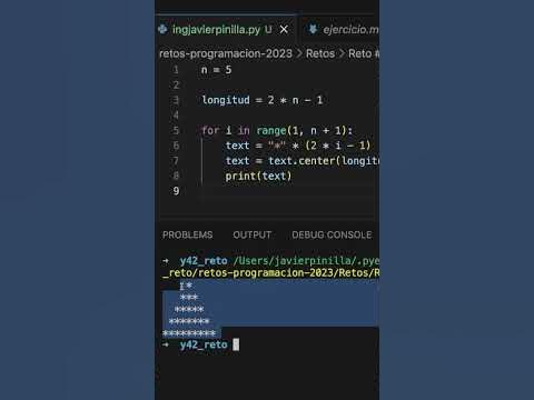 RETO DE PROGRAMACION EN PYTHON - YouTube