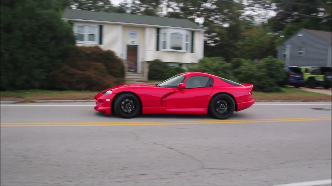 Dodge Viper GTS Launch! - YouTube