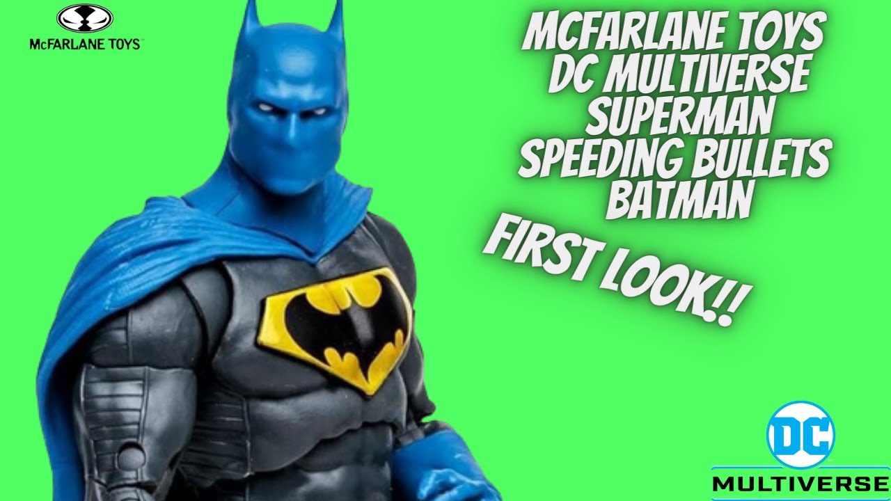 McFarlane Toys DC Multiverse Superman Speeding Bullets Batman Figure ...