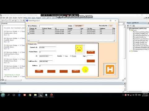 Hospital Management System in Visual Basic 6.0 - YouTube
