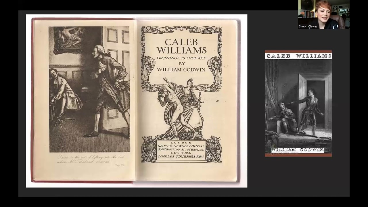The Queer Gothic and William Godwin with Simon Clewes - YouTube