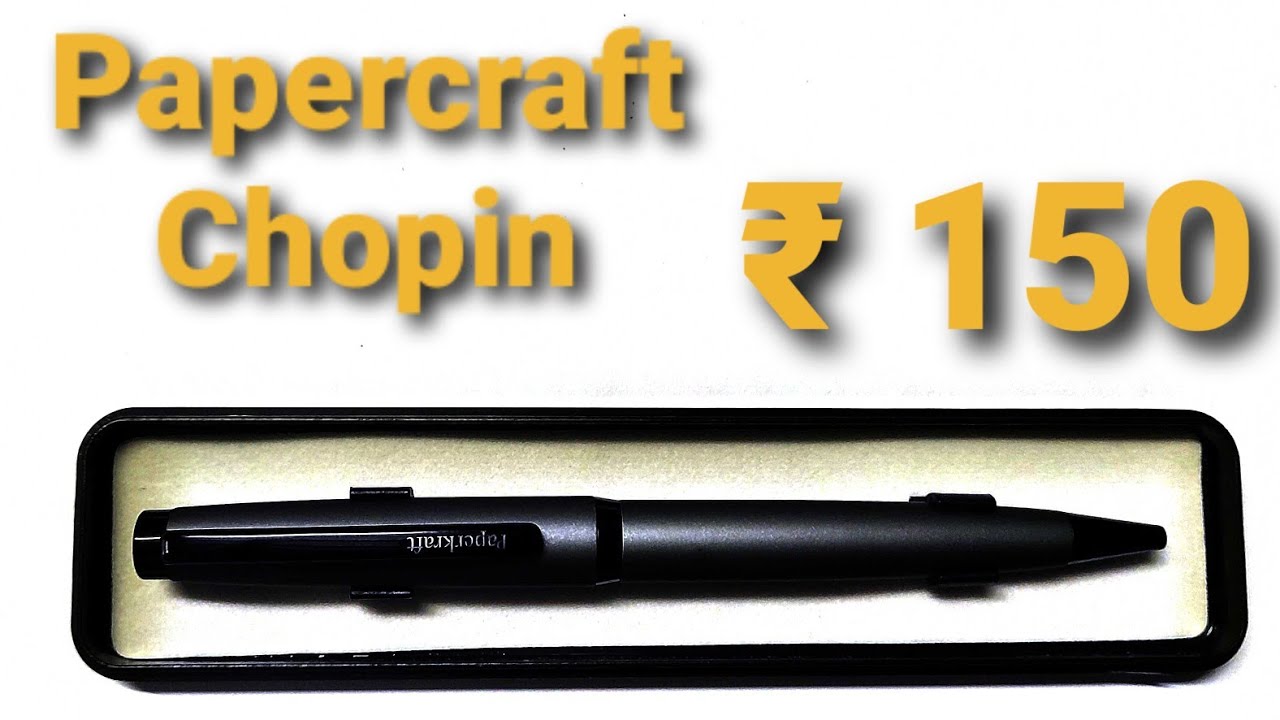 Papercraft Chopin Ball Pen - YouTube