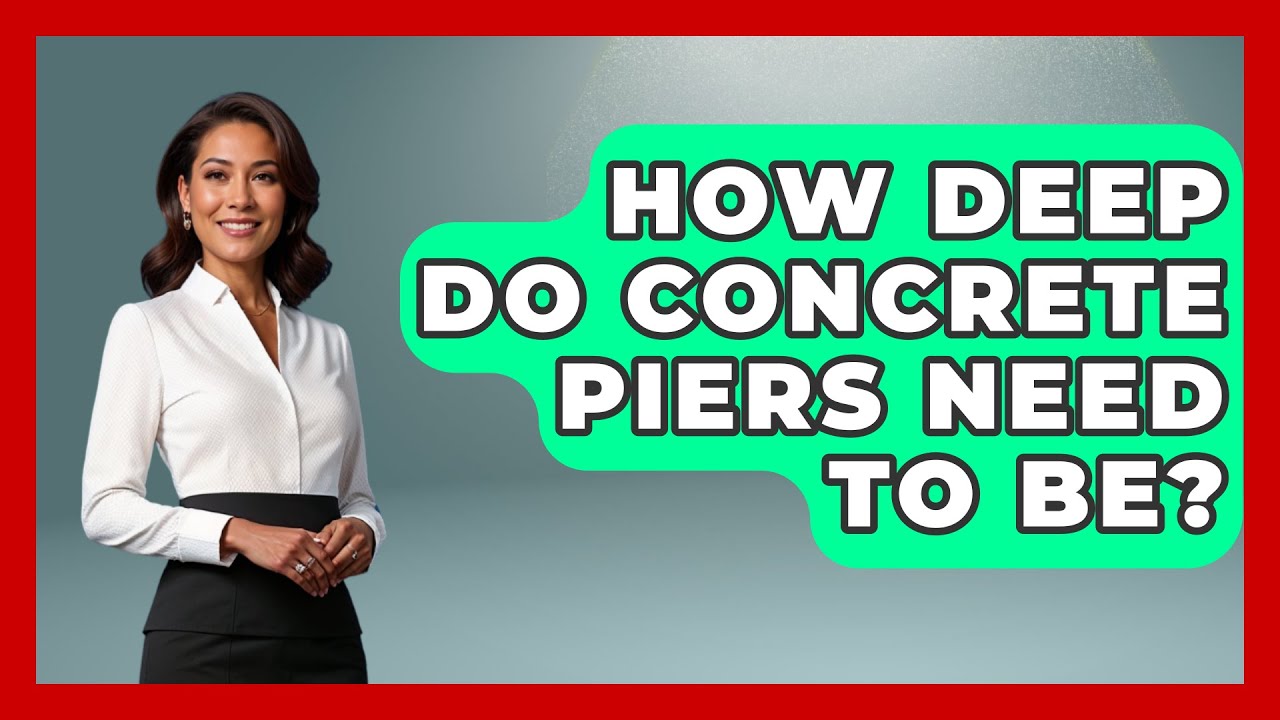 How Deep Do Concrete Piers Need To Be? - Civil Engineering Explained ...