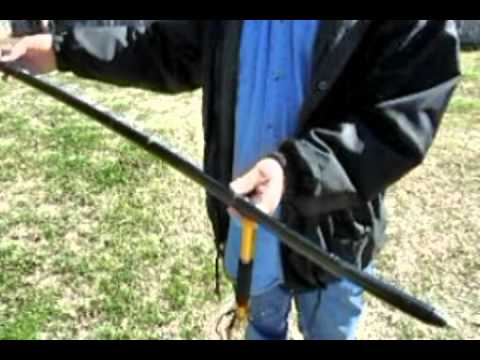 Survival Walking Staff Modifications - YouTube