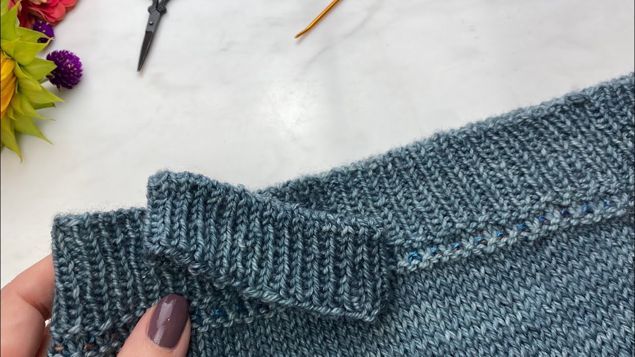 Tubular Bind Off (With Set Up Rows) - YouTube