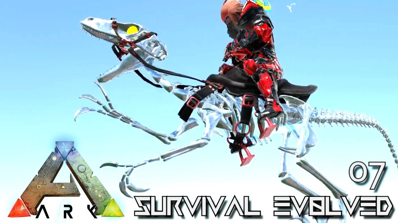 ARK: SURVIVAL EVOLVED - TERMINATOR RAPTOR & NANO ARMOR !!! ETERNAL ...