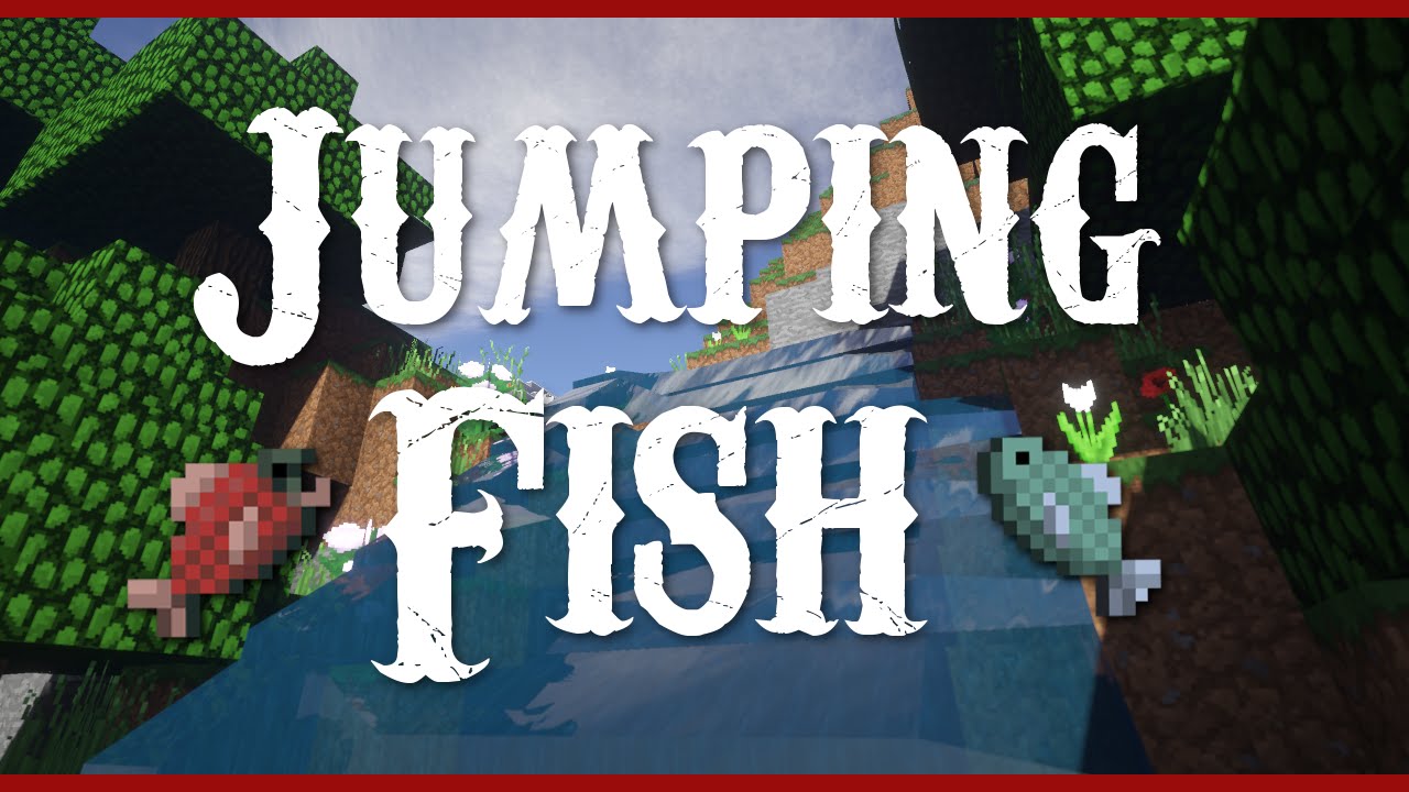 Minecraft Jumping Fish Machine - YouTube