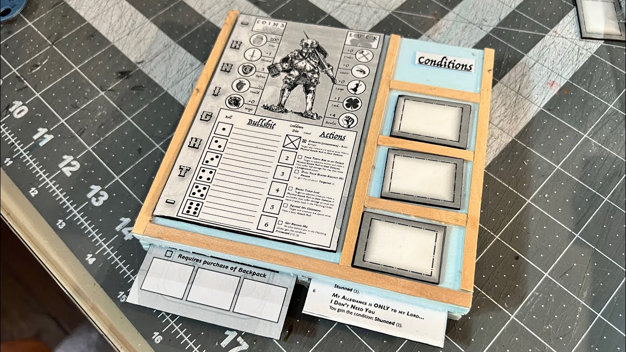 Marching Order Character Dashboard - YouTube