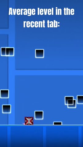 Average level in the recent tab #shorts #geometrydash #trending - YouTube