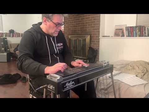 Adam plays Paul Franklin pedal steel intro to "Too Cold At Home" by ...