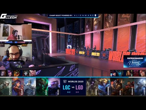 [LOL][Dia6][Game3]LGC - LGD Play-In Worlds 2020 ( Retransmissió en català ) - YouTube