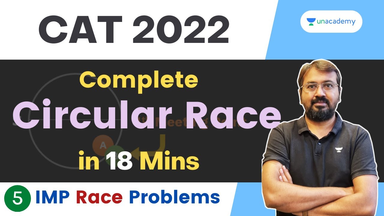 Circular Race - All Concepts | IMP Questions | CAT IPMAT | Ronak Shah ...
