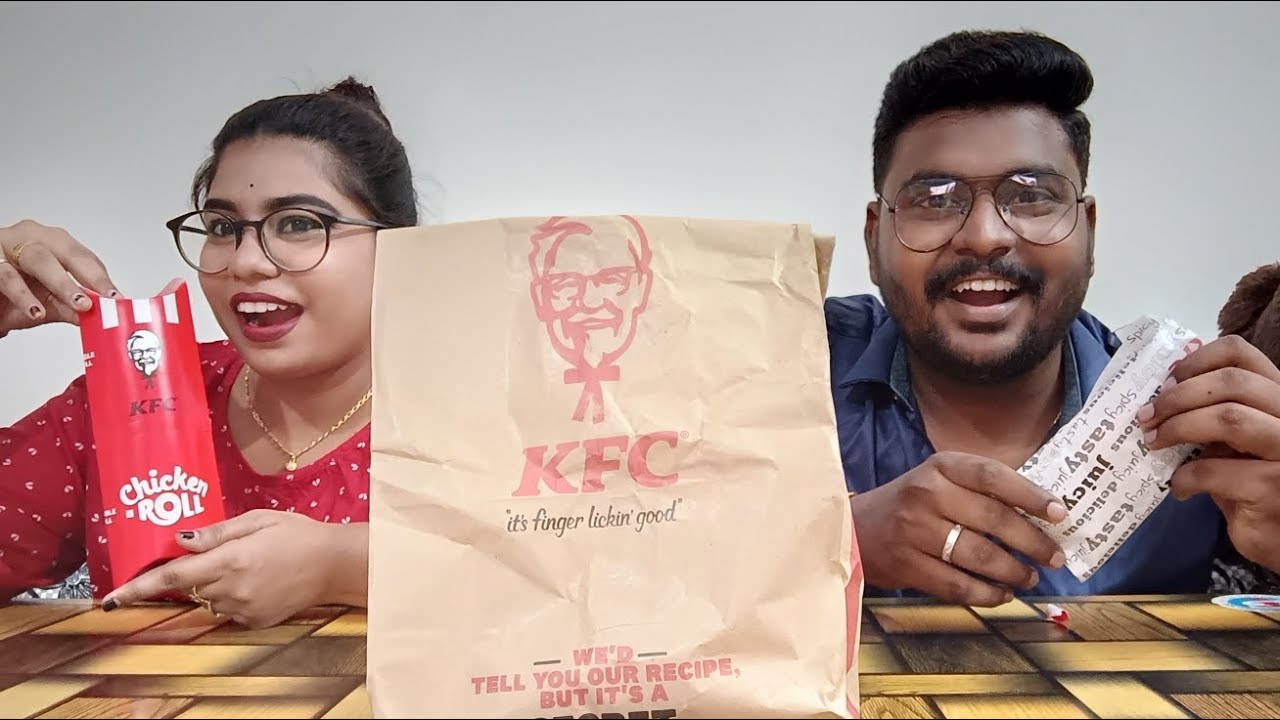 NEW LAUNCH MENU IN KFC| CHICKEN ROLL| CHICKEN LONGER BURGER| ME ...