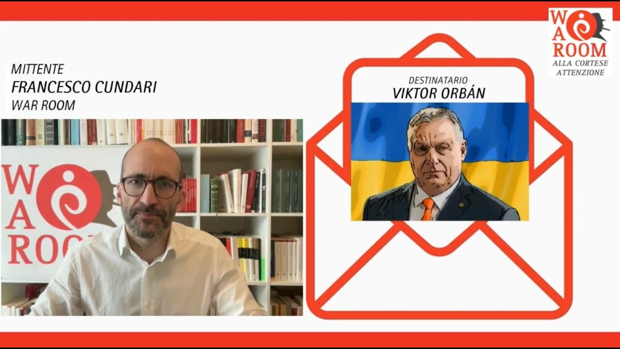 War Room Alla Cortese Attenzione - Francesco Cundari scrive a Viktor ...