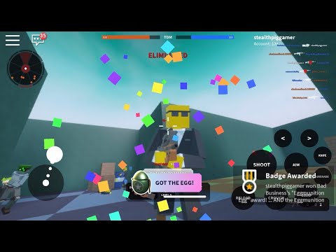 Eggmunition in Bad Business Tutorial