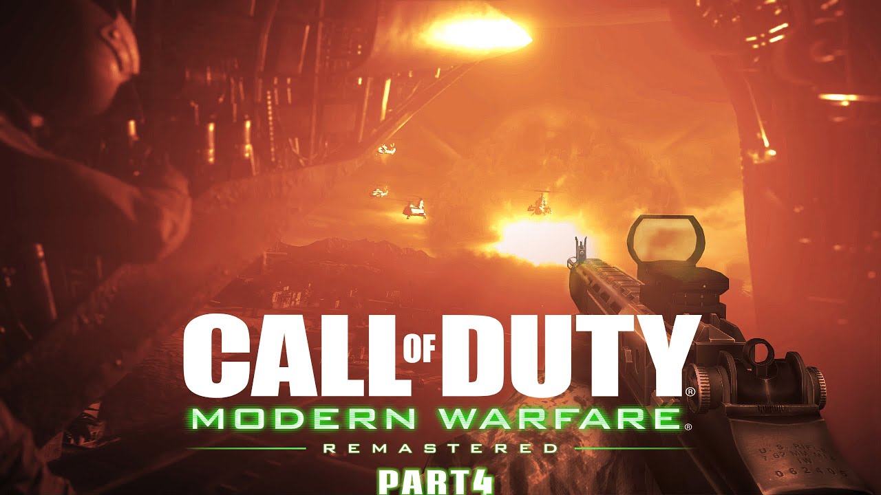 NUKE AFTERMATH 😱 Call of Duty Modern Warfare (Remastered) 🔥| Part 4 ...