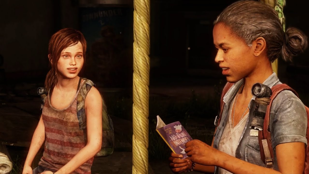 The Last of Us - left behind (funny pun jokes) - YouTube