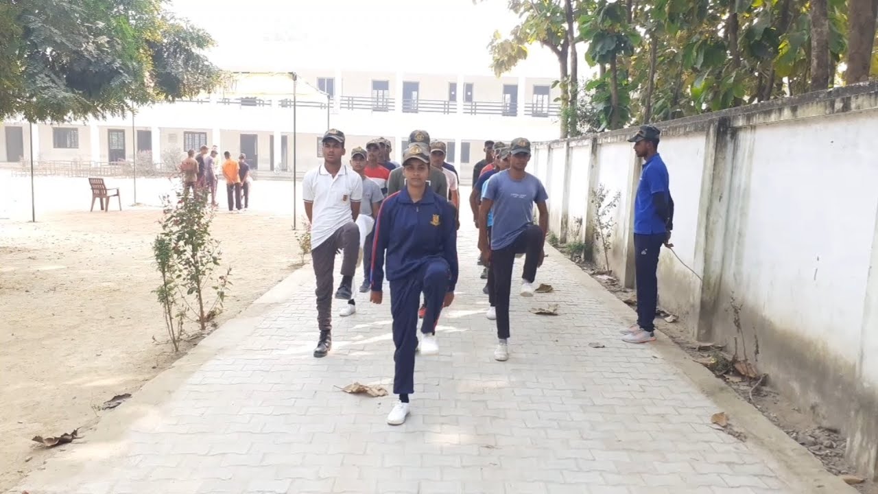 Ncc drill full practice||ncc training ||how to do ncc training in ...