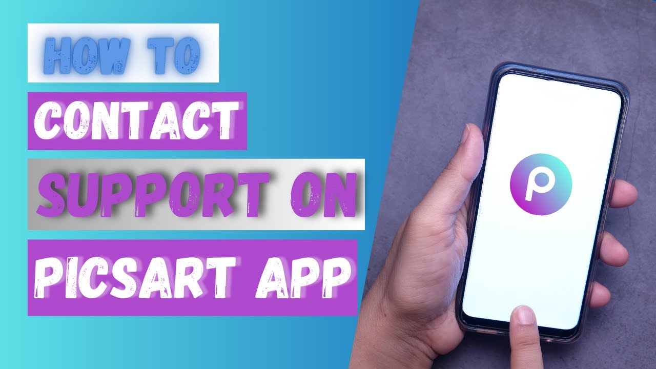 How to Contact Support on Picsart? - YouTube