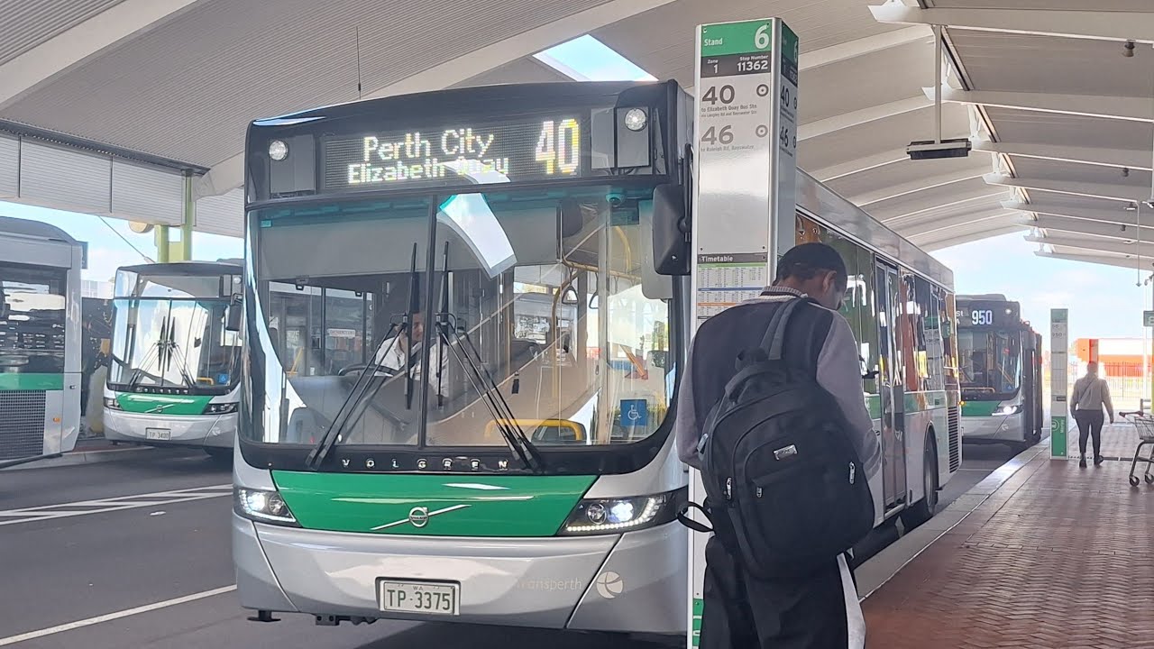 [Ex-48] Transperth Bus Route No. 40 (TP3375) Morley Bus Station to ...