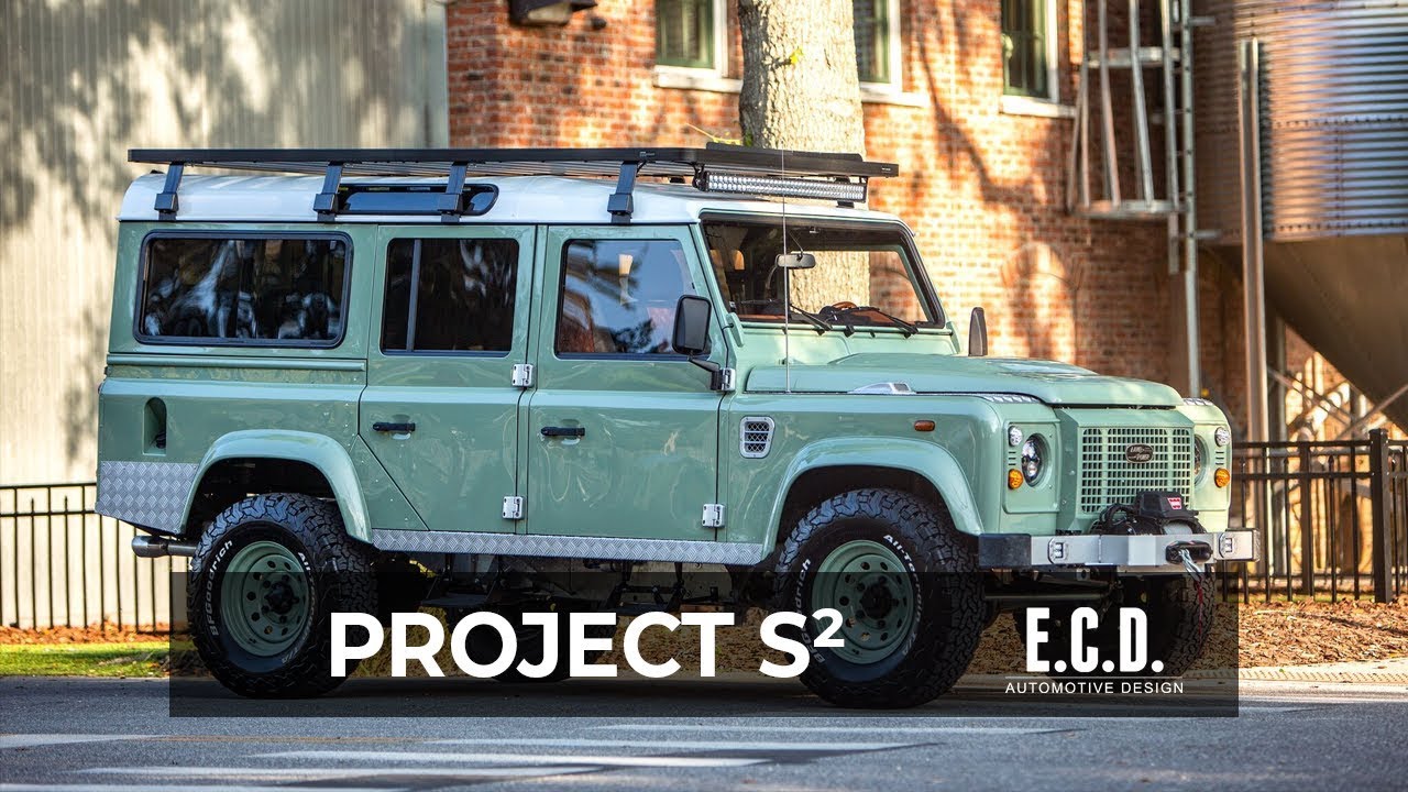 Restored Heritage Defender 110 in Grasmere Green | Project S² | D110 ...