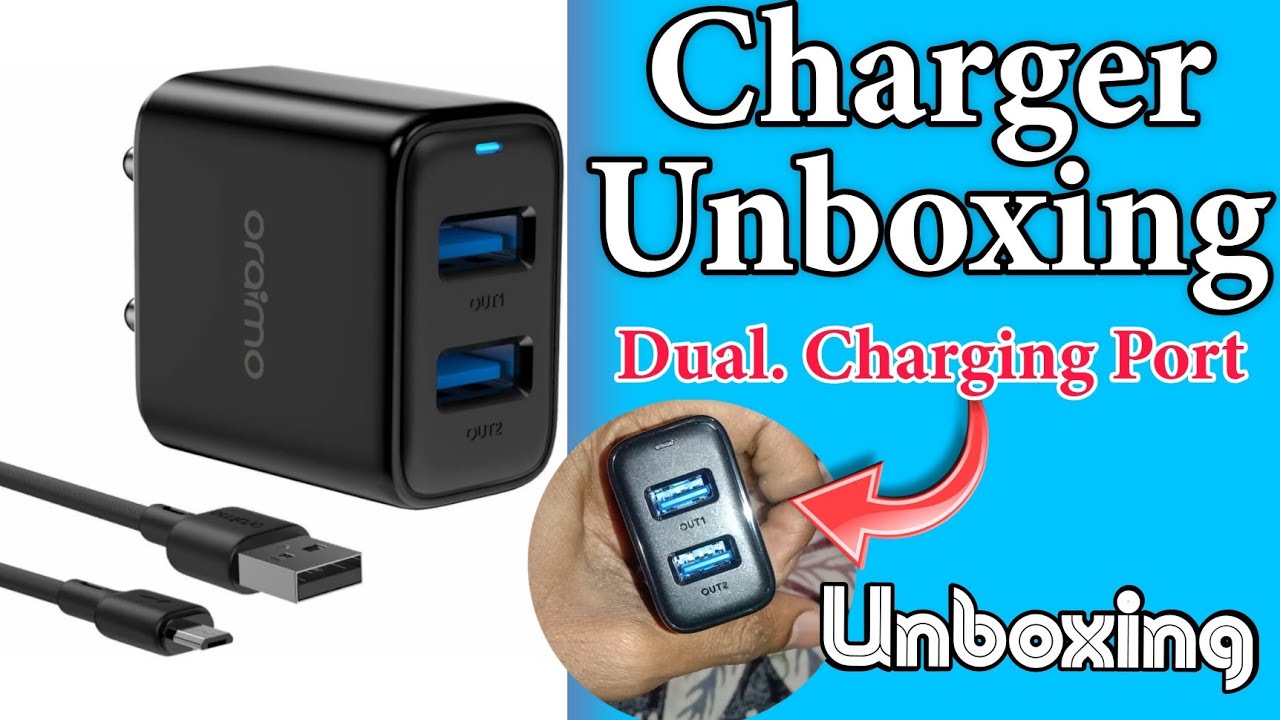 Oraimo Firefly-2S 5.0V/2.4A Dual USB Fast Wall Charger and Micro-USB ...