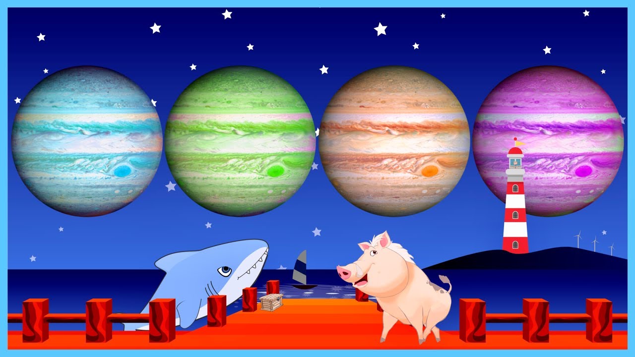 Where is Jupiter Game 5 | Find Jupiter Game for Baby | Learn Planet for ...