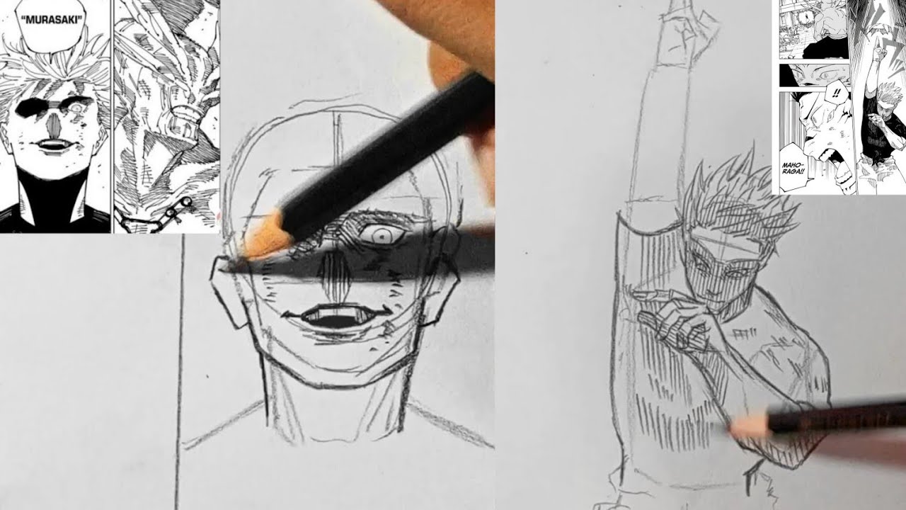 How To Draw Gojo's Best Moments Create Hollow Purple - Jujutsu Kaisen ...
