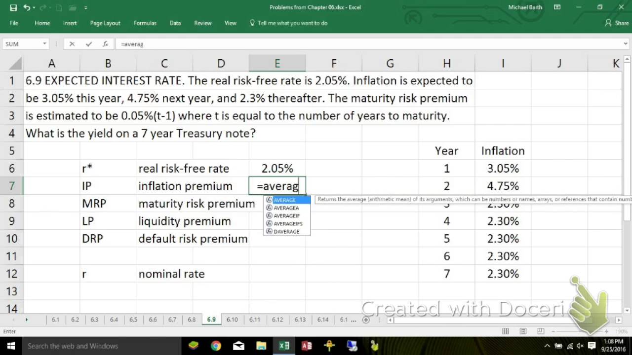 Problem 6.9 - YouTube