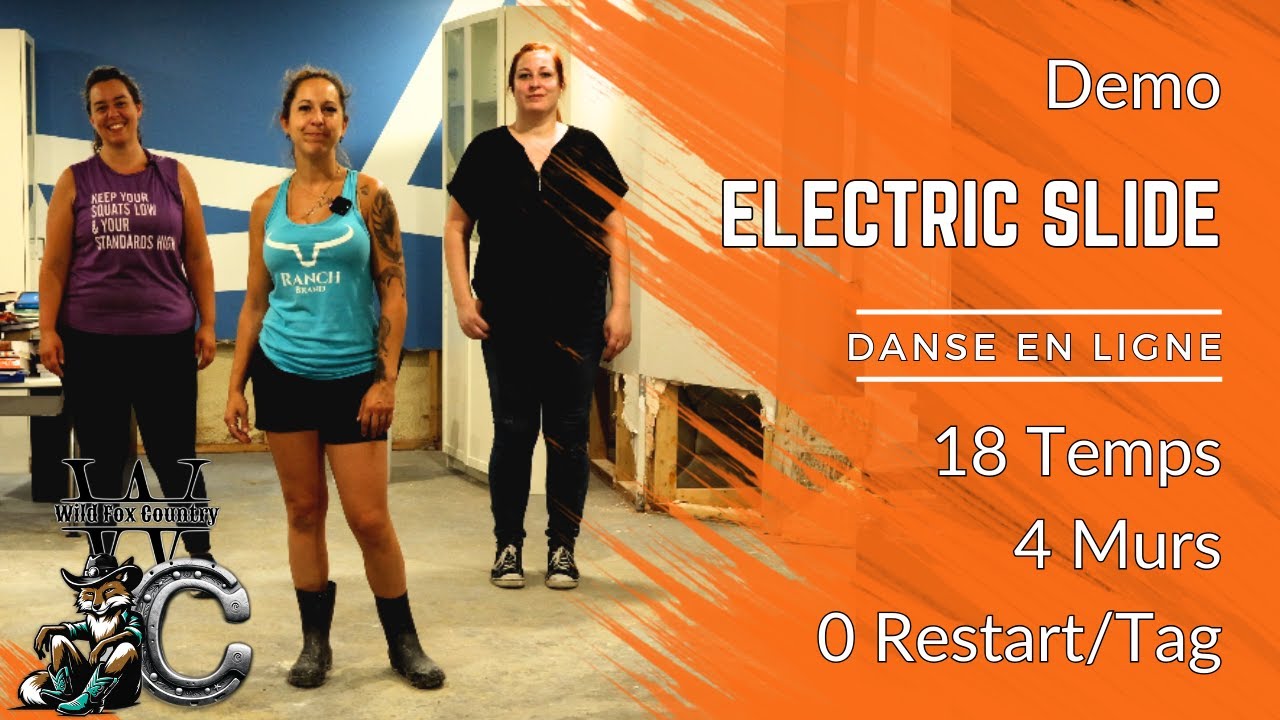 Electric Slide Line Dance - Man! I Feel Like a Woman! - Wild Fox ...