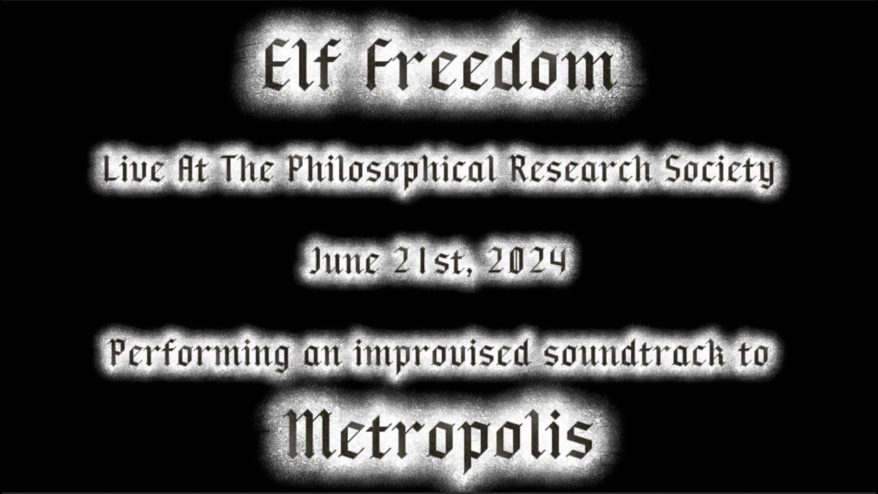 Metropolis (1927) Elf Freedom Soundtrack - YouTube