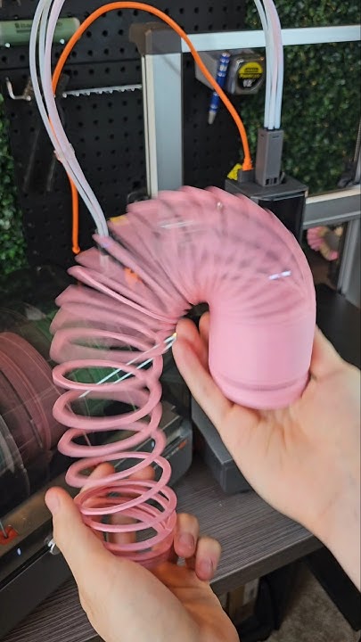 3D printed slinky part 1 repost #3dprinting #shorts - YouTube
